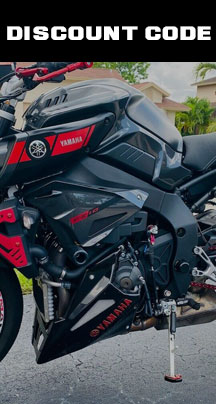 Yamaha MT-10 top quality WINDSCREEN STICKERS